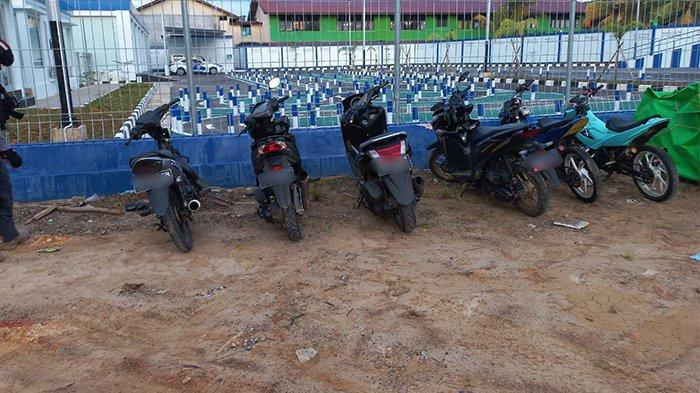 Satlantas Polres Singkawang Amankan 2 Buah Motor Pelaku Balap Liar - Tribunpontianak.co.id