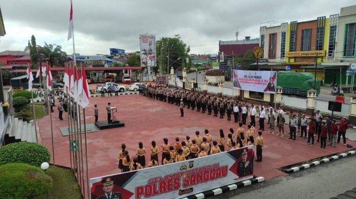 Kapolres Sanggau Pimpin Apel Gelar Pasukan Operasi Keselamatan Kapuas Tahun 2024 ...