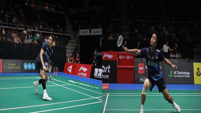 Jam Tanding Ginting vs Jonatan Christie Live 8 Besar Indonesia Open 2023 Lengkap Head to Head ...
