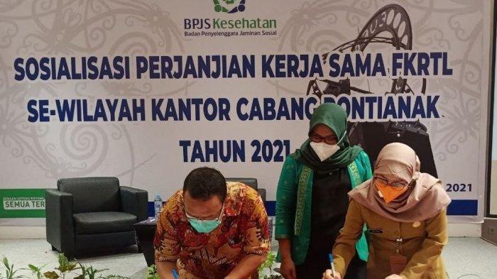 Perluas Layanan Kesehatan, 37 FKRTL di Pontianak Teken Kerja Sama ...