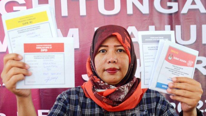 4 Calon dengan Perolehan Suara Terbanyak Sementara Pemilu DPD RI Kaltim, Sinta Rosma Yenti ...