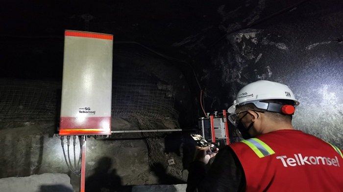 Teknologi 5G Underground Smart Mining Telkomsel Hadir di Tambang ...
