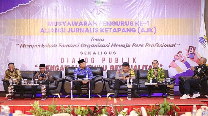 Rangkaian Muspen ke-1, AJK Sukses Gelar Dialog Publik Pemilu ...