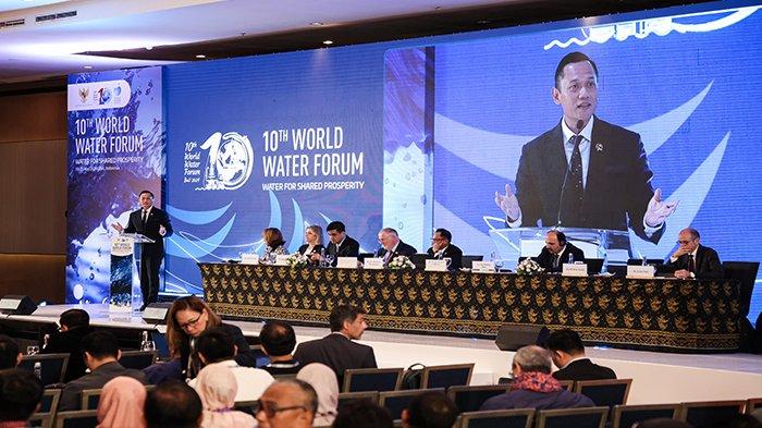 Antisipasi Kelangkaan Air Bersih, Menteri AHY Ajak Masyarakat Dunia Bekerja Sama dalam WWF 2024 ...