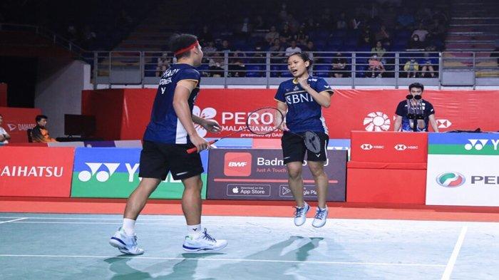 Hasil Indonesia Open 2023 Rinov/Pitha vs Yuta Watanabe/Arisa Higashino di Babak Perempat Final ...
