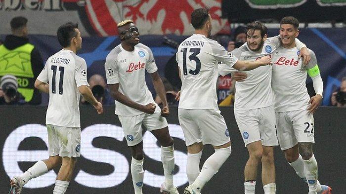 Prediksi Skor Napoli vs Frankfurt 16 Besar Liga Champions, Il Partenopei Berpeluang Susul AC ...