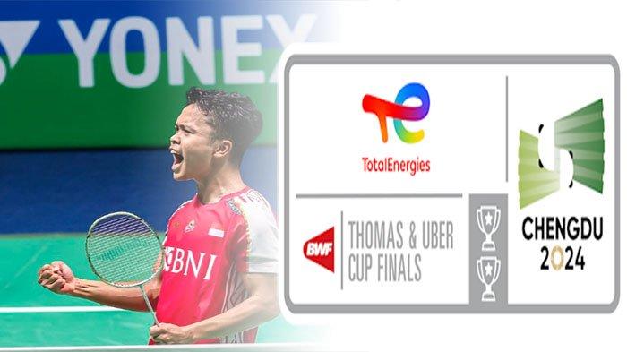 Anthony Sinisuka Ginting Menang! Update Livescore BWF Hasil Piala Thomas Indonesia Vs China ...