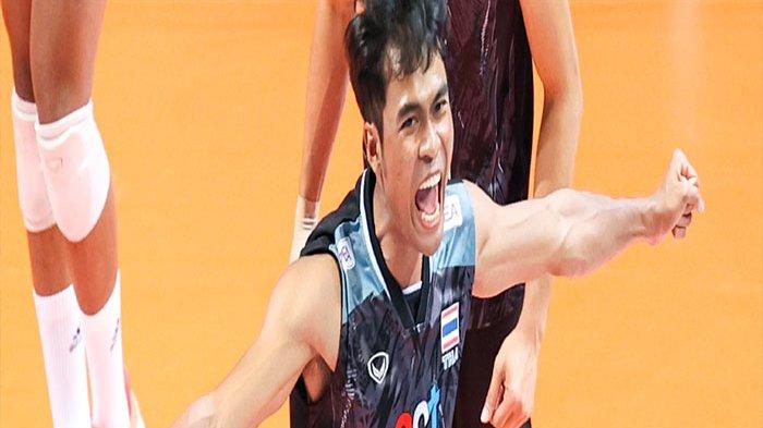 Tinggi Badan Anurak Phanram Lengkap Profil Hitter Andalan Timnas Voli Thailand di SEA V League ...