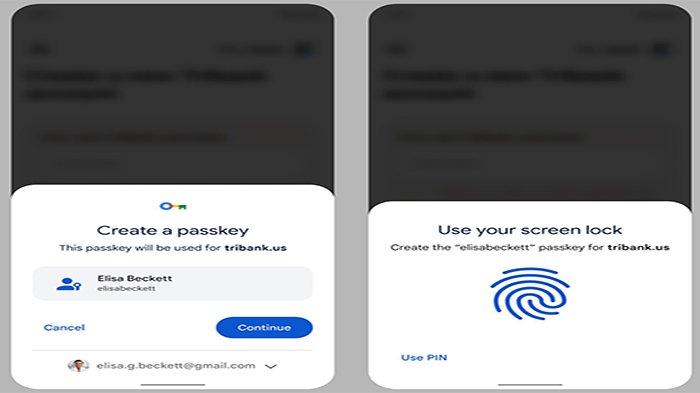 Apa Itu Passkey? Cara Login Akun Google Tanpa Password - Tribunpontianak.co.id