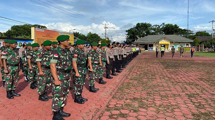 Personel Kodim 1208 Sambas Ikuti Apel Gelar Operasi Zebra Kapuas 2022 - Tribunpontianak.co.id