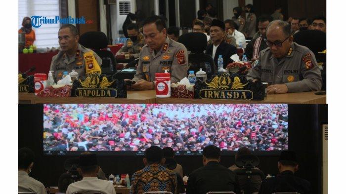 Kapolda Kalbar Hadiri Kirab Merah Putih 2022 Secara Virtual - Tribunpontianak.co.id