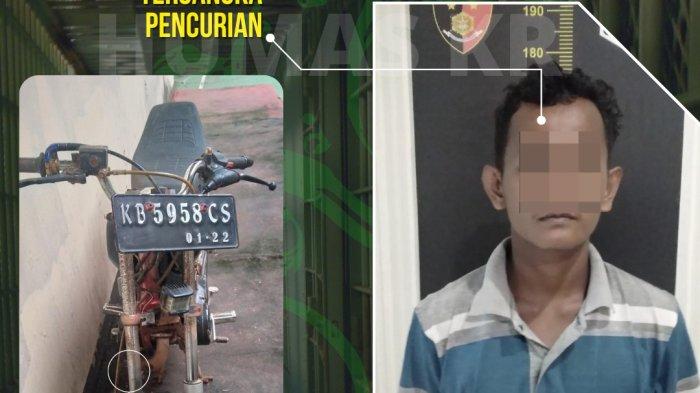 Polisi Berhasil Ringkus Tersangka Kasus Pencurian Sepeda Motor Di Mess
