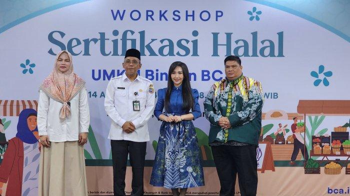 BCA Pontianak Gelar Workshop Sertifikasi Halal UMKM BCA 2024 - Tribunpontianak.co.id