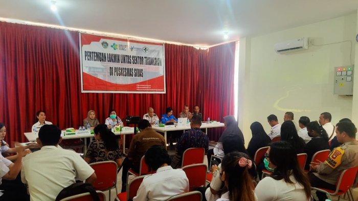 Kolaborasi Lintas Sektor di Puskesmas Sidas Tingkatkan Pelayanan Kesehatan - Tribunpontianak.co.id