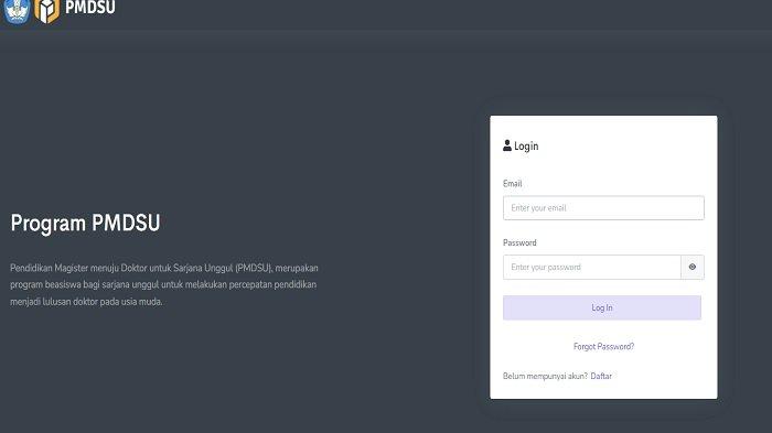 Cara Daftar Beasiswa PMDSU 2024 Lengkap Syarat Kuliah S2-S3 4 Tahun - Tribunpontianak.co.id