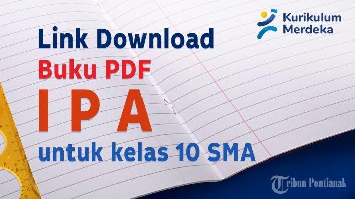 Link Download Buku PDF IPA Kelas 10 SMA Kurikulum Merdeka untuk Guru ...