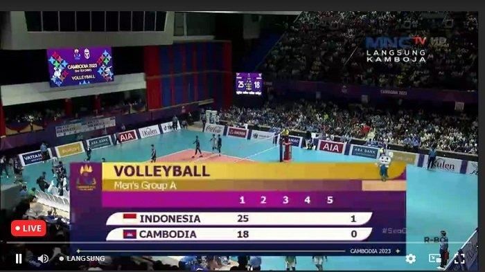 Live Hasil Voli Putra SEA Games Timnas Indonesia vs Kamboja, Fahri dkk Kunci Kemenangan Set ...