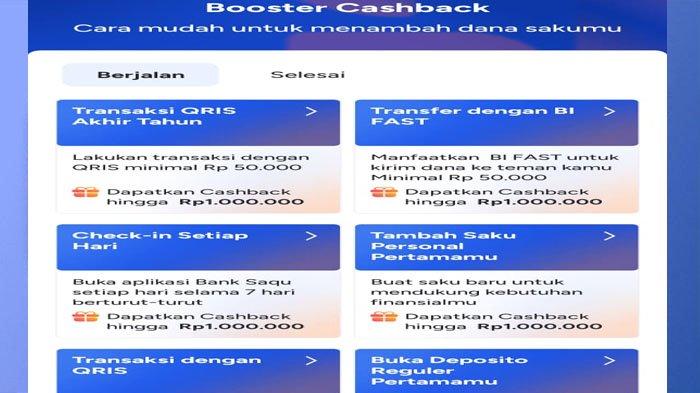 Penghasilan dari Kode Pendaftaran Bank Saqu dan Fitur Layanan Serba ...
