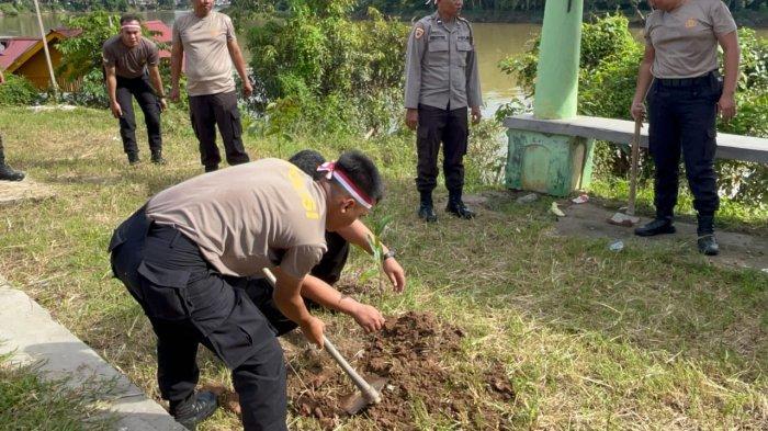 Hari Bhayangkara ke-78, Polres Sekadau Tanam Pohon dan Dukung Ketahanan Pangan - Tribunpontianak ...