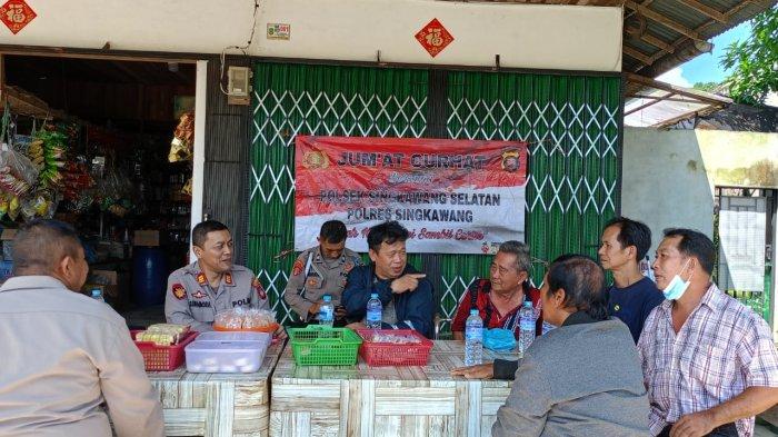 Kapolsek Singkawang Selatan Terima Keluhan Warga Bunfui di Kegiatan Jumat Curhat ...