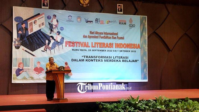Kabupaten Kubu Raya Tuan Rumah Festival Literasi Indonesia - Tribunpontianak.co.id