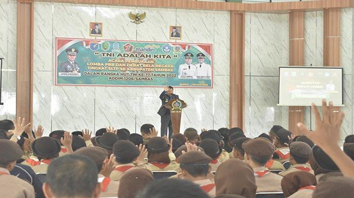 Bupati Satono Harap Generasi Berdaya Saing di Sambas Lahir dari Lomba Debat dan PBB Tingkat ...