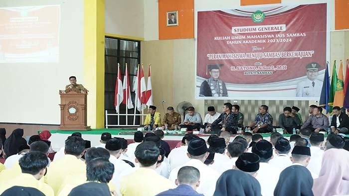 Bupati Satono Apresiasi Kiprah IAIS Sambas Kembangkan Ilmu Pengetahuan ...