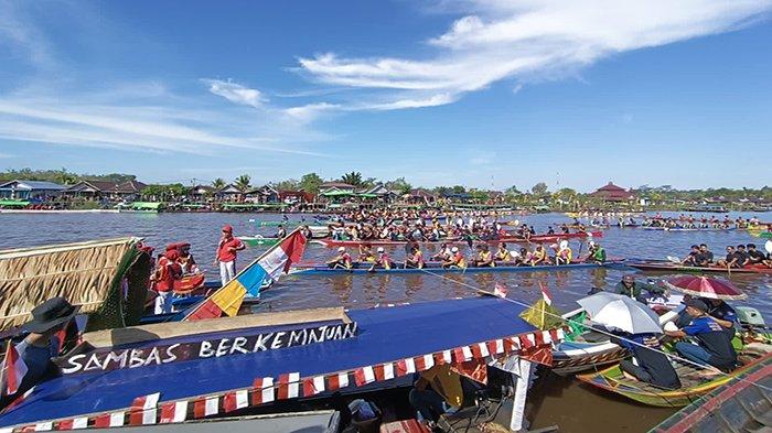 Satono Puji Event Lomba Dayung, Lang Nagore Desa Nagur Juarai Tengguli ...