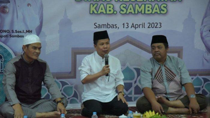 Bupati Satono Bukber Bareng Staff Dinkes Sambas, Momentum Perkuat ...
