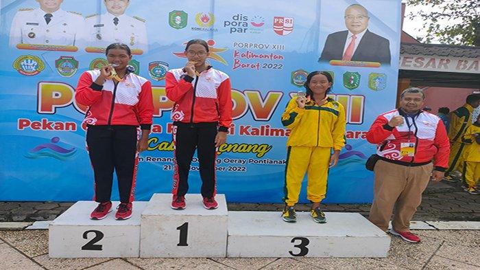Cabor Renang Landak Tambah Perolehan Medali di Porprov Kalbar, Total 31 ...