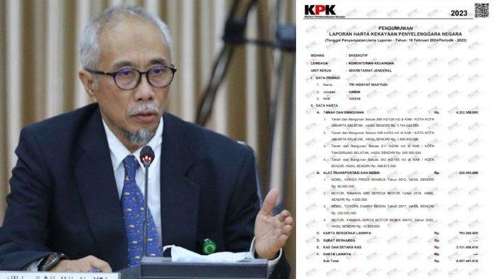 Deretan Harta Kekayaan Calon Hakim Agung Tri Hidayat Wahyudi, Punya Kas Capai Rp. 3,1 Miliar ...