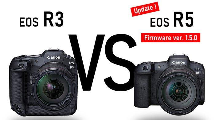 Perbandingan Canon EOS R3 vs EOS R5 dari Segi Ukuran dan Berat ...