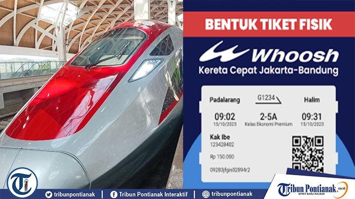 Cara Beli Tiket Kereta Cepat Whoosh untuk Rombongan Mudik Lebaran Idul Fitri 2024 ...