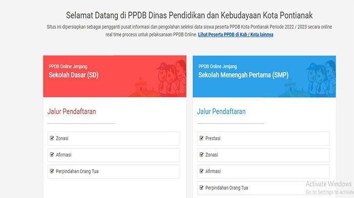 Berapa Daya Tampung Murid SMP PPDB Online Pontianak 2023, Cek Jumlah Penerimaan Siswa SMP ...