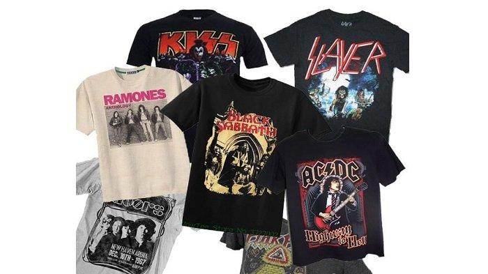 Sering Beli Kaos Band? Cara ini Bisa Dilakukan Untuk Membedakan ...
