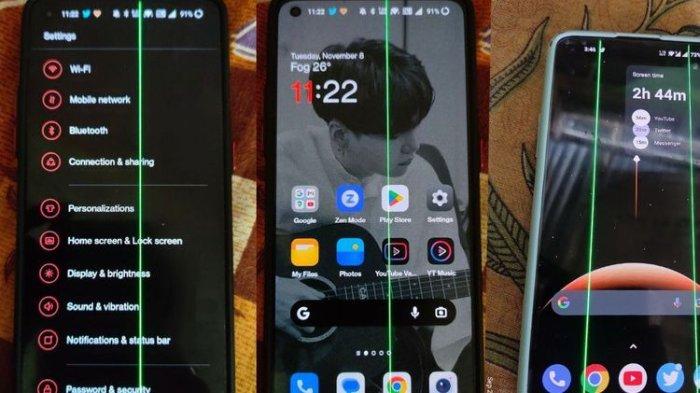 Handphone Alami Gangguan Ada Muncul Garis di Layar, Begini Cara ...