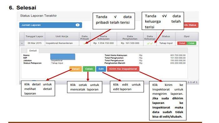 Panduan Pelaporan Harta Kekayaan Online siharka.menpan.go.id dan Apa ...