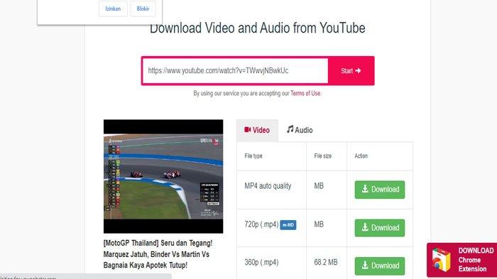 Cara Paling Mudah Download Video dan Audio Youtube Tanpa Aplikasi ...