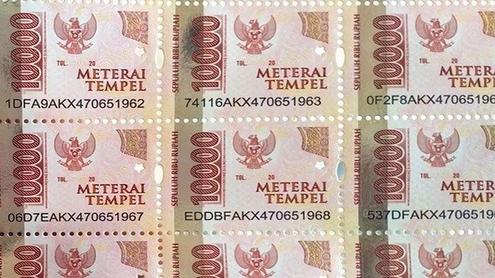 DAFTAR Meterai Tempel Resmi Dilarang BKN untuk Melamar CPNS 2024 Cek ...