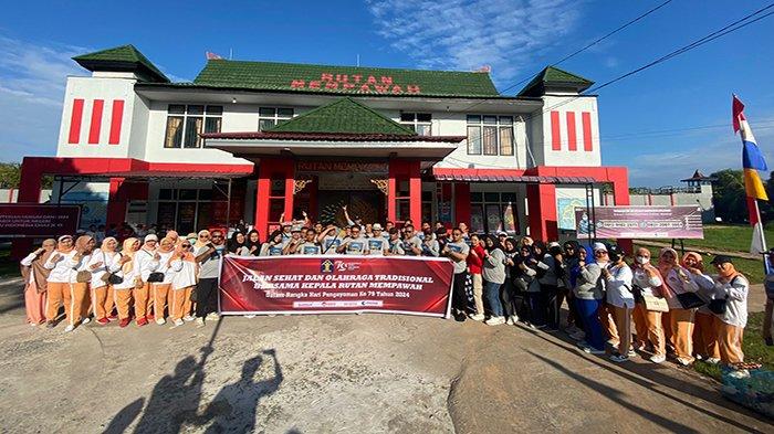 Sambut Hari Pengayoman ke-79, Rutan Kelas IIB Mempawah Gelar Jalan Santai dan Olahraga ...