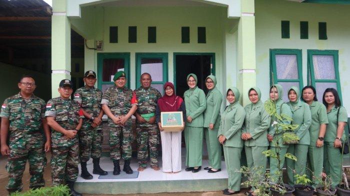 Wujud Kepedulian, Dandim 1204/Sanggau dan Ketua Persit Kunjungi Anggota ...