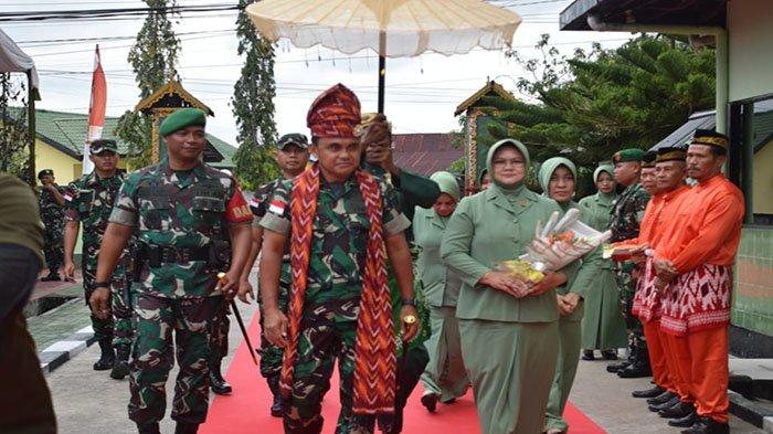 Dandim 1201/Mempawah Beserta Jajaran Sambut Kunker Perdana Danrem 121/Abw - Tribunpontianak.co.id