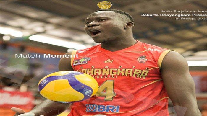 Tinggi Badan Daudi Okello Lengkap Profil Top Skor Sementara Proliga ...