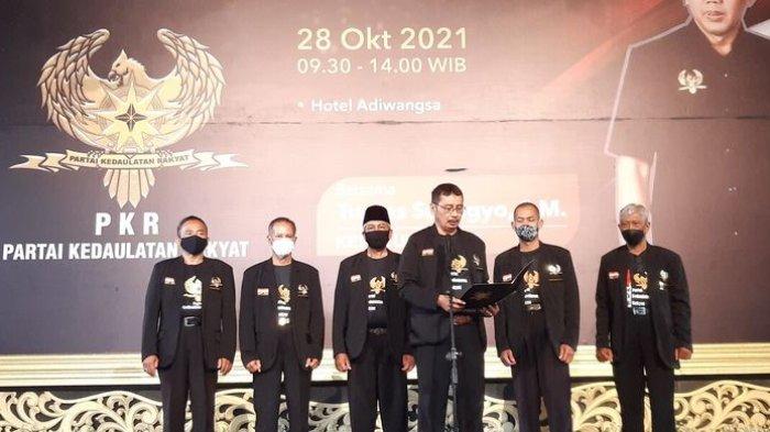 Profil Partai Kedaulatan Rakyat, Jaga Asa Ikut Pemilu 2024 PKR Lakukan ...