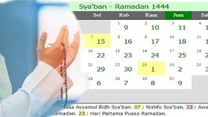 Kalender Islam 2023 Maret Momen Awal Ramadhan Kareem April Hari Raya ...