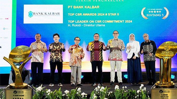Dirut Bank Kalbar Sabet Top Leader On CSR Commitment 2024 ...