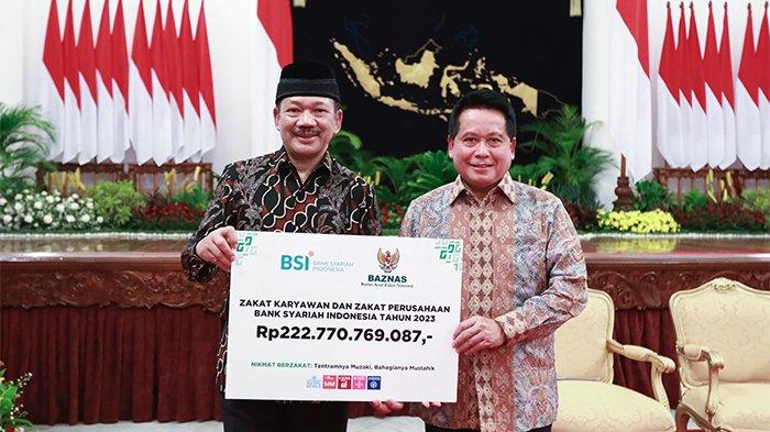 Perkuat Ekonomi Umat, BSI Serahkan Zakat Lebih dari Rp 222 Miliar - Tribunpontianak.co.id