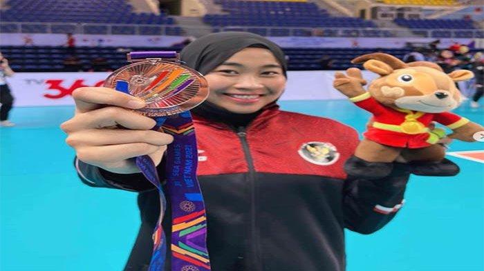 Tinggi Badan Dita Azizah Lengkap Profil Libero Timnas Voli Putri ...