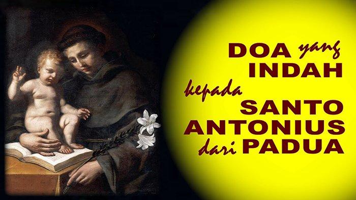 Doa Novena Santo Antonius dari Padua Orang Kudus dalam Gereja Katolik ...