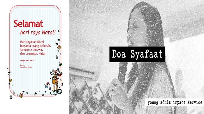 Doa Syafaat Natal Anak Sekolah Minggu Kristen Peringatan Hari Lahir ...